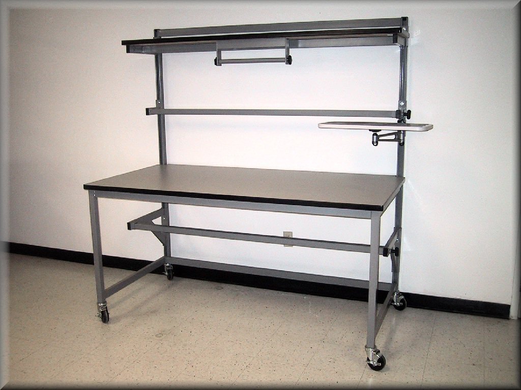 RDM - Packaging Table Model P-107P Adjustable Height Table