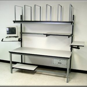 RDM - Packaging Table Model P-101P Double Sided Packaging Workstation