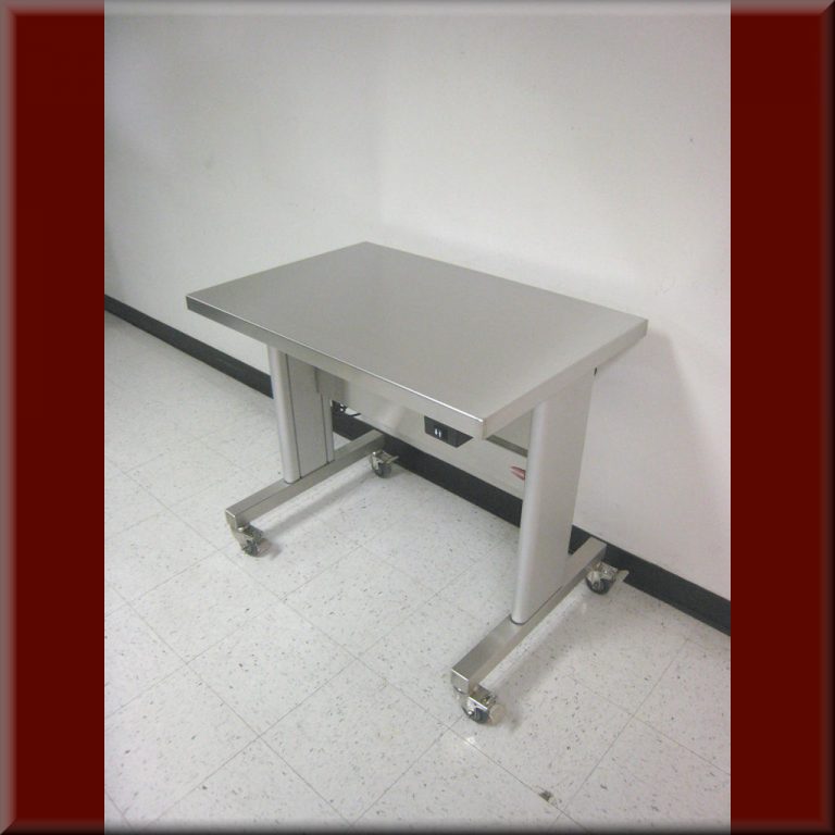 RDM Adjust Height Stainless Steel Table - Model i107P-SS | RDM