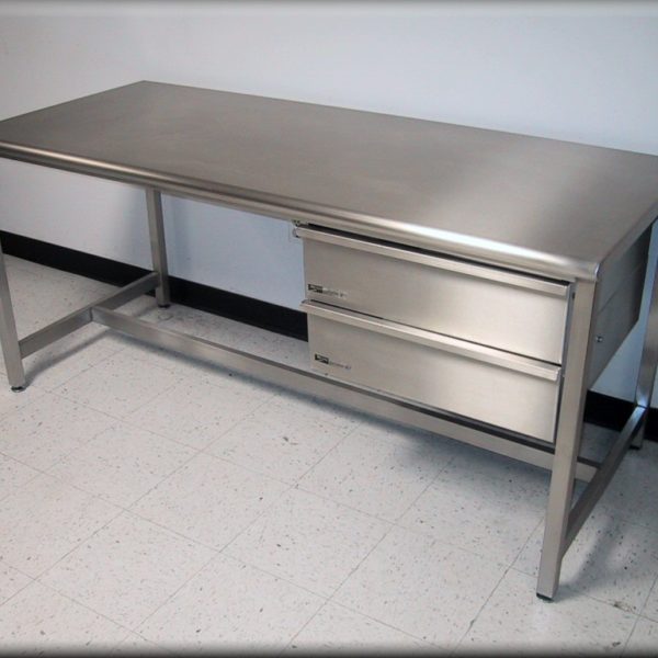 RDM - Stainless Steel Table with Perforated Top - Model A-109P-SS-PERF