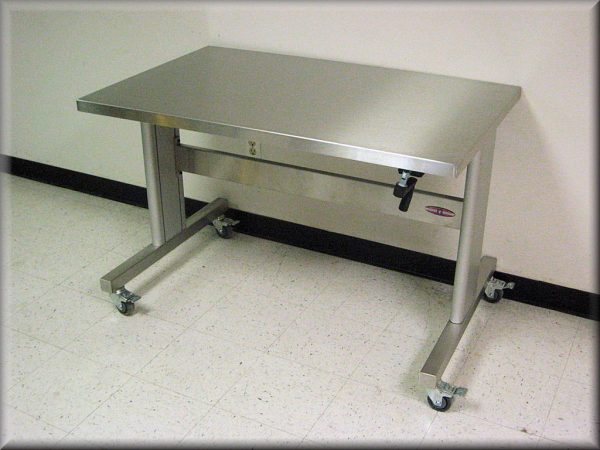 RDM Adjust Height Stainless Steel Table - Model i107P-SS | RDM