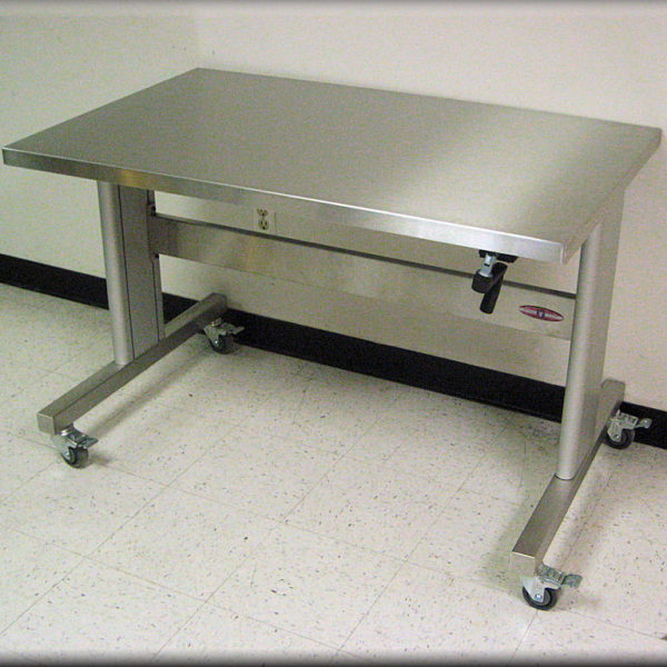 Adjustable Stainless Steel Table - Height Table Model i107P-SS | RDM