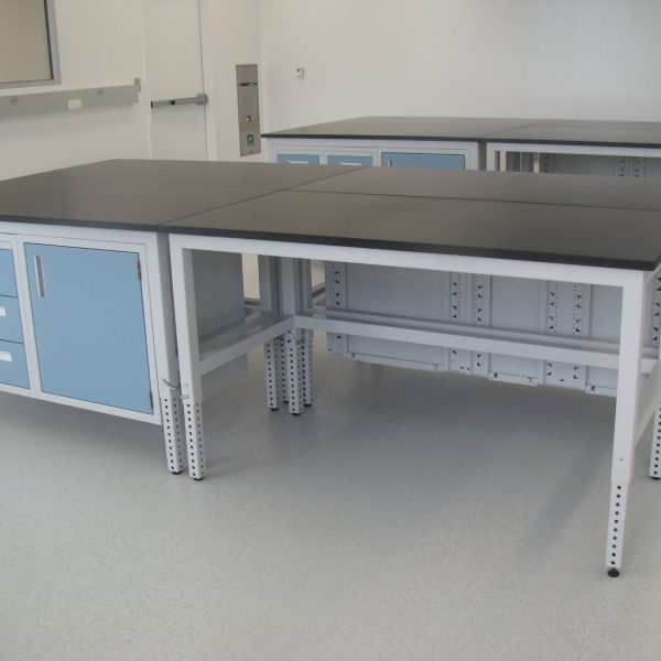 RDM - Laboratory Table with Suspended Cabinets A-109P-LAB-CAB (Flat Top ...