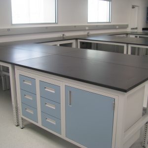 RDM - Laboratory Table with Suspended Cabinets A-109P-LAB-CAB (Flat Top ...