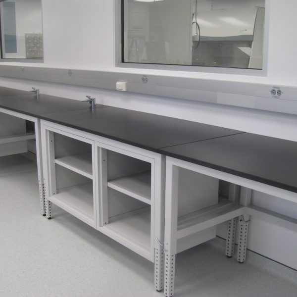 RDM - Laboratory Table with Suspended Cabinets A-109P-LAB-CAB (Flat Top ...