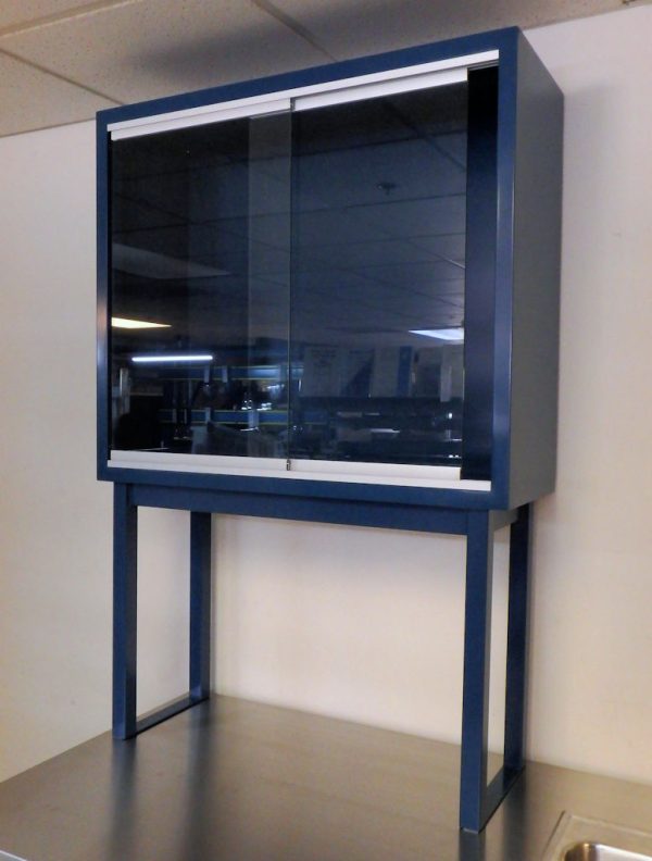 RDM - Lab Table with Suspended Cabinets A-109P-LAB-CAB