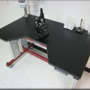 Adjustable Height Microscope Tables At RDM - Equipment Lift Tables ...