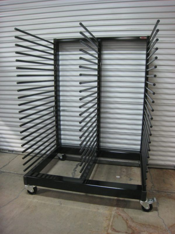 RDM - Horizontal Rack Metal Frame Carts - Model MC-PR-110P