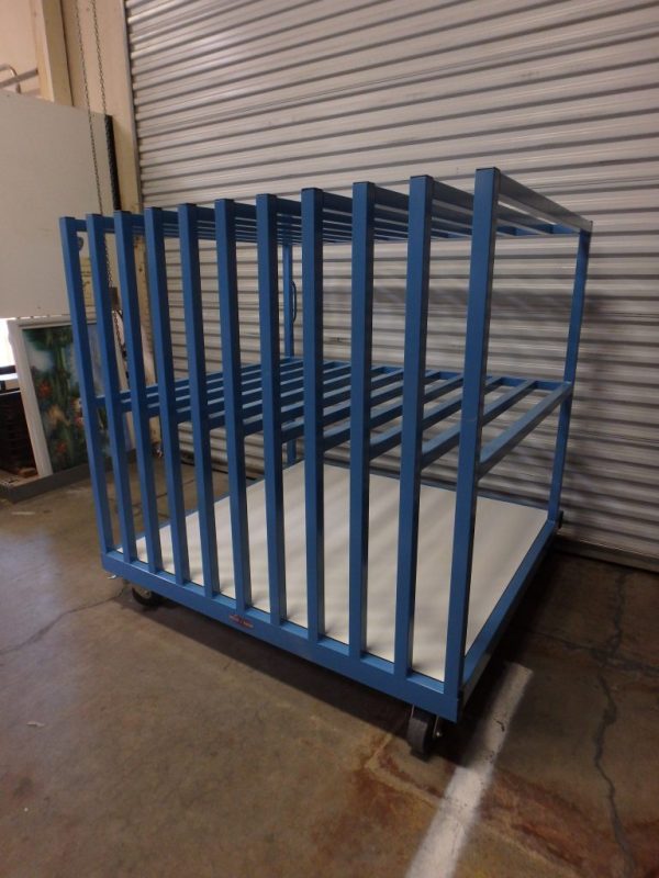RDM Model MC-PR-111VP Vertical Panel Rack Cart