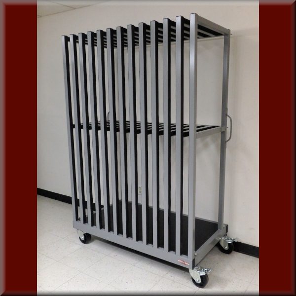 RDM Model MC-PR-111VP Vertical Panel Rack Cart