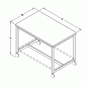 Carts / Mobile Tables Archives - RDM Industrial Products