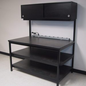 RDM - WorkBench F-103P-CAB (Tech Table w/ Upper Shelf & Lower Storage ...