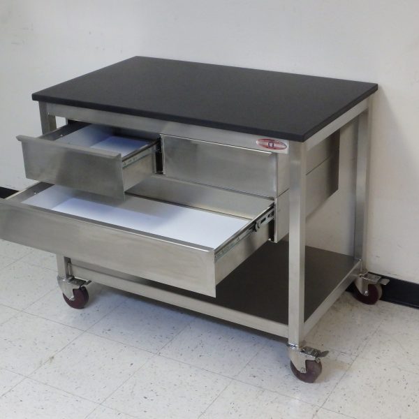 RDM - Metal Frame Carts - Model MC-109P-SS-LAB