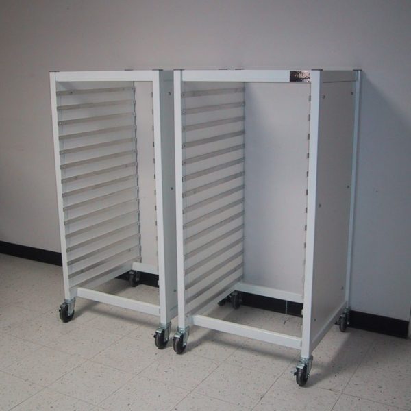 PCB Storage Cart Model MC-PCB-101P-HOR - Printed Circuit Board Storage Cart