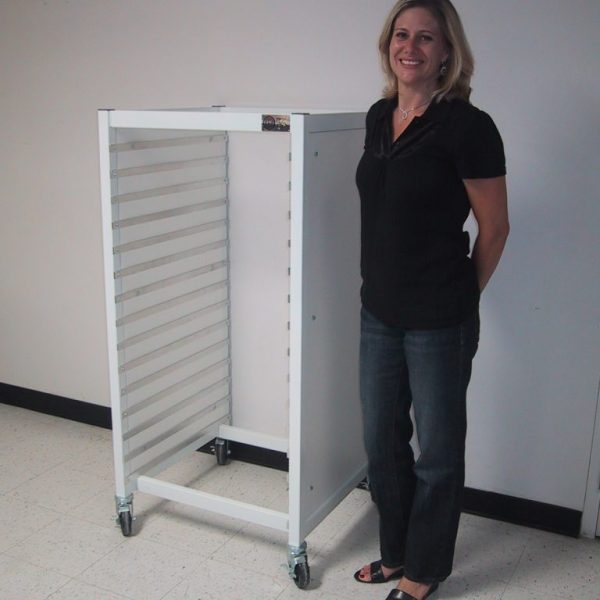 PCB Storage Cart Model MC-PCB-101P-HOR - Printed Circuit Board Storage Cart