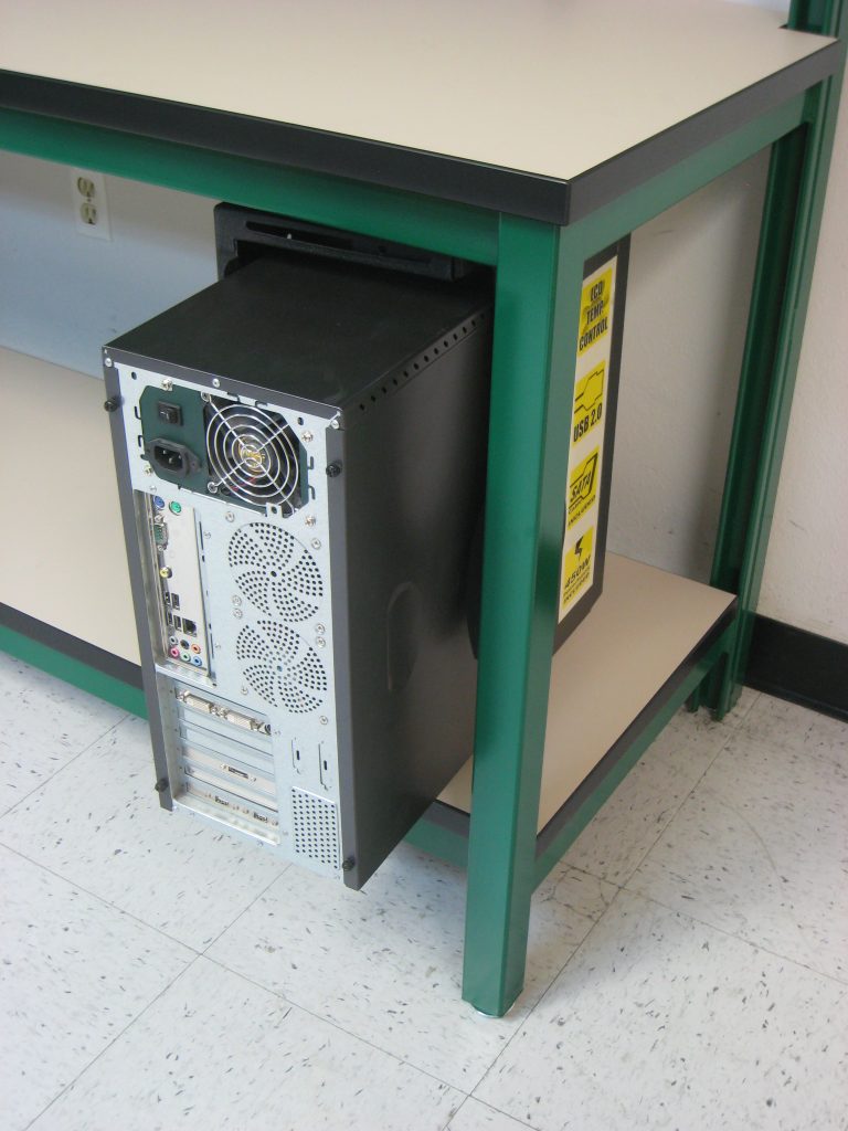 RDM - Articulating CPU Holder Units - Sliding Swivel Features