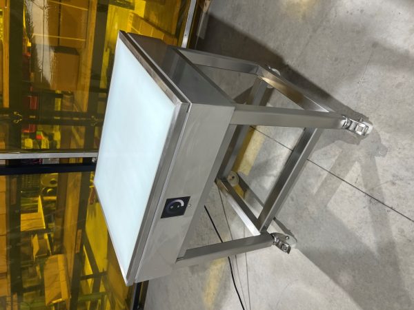Light Tables - Stainless Steel Light Inspection Unit - A-109P-LT-SS